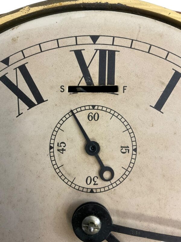 WW2 British Royal Navy RN Ships Clock Working - Military Antiques Toronto