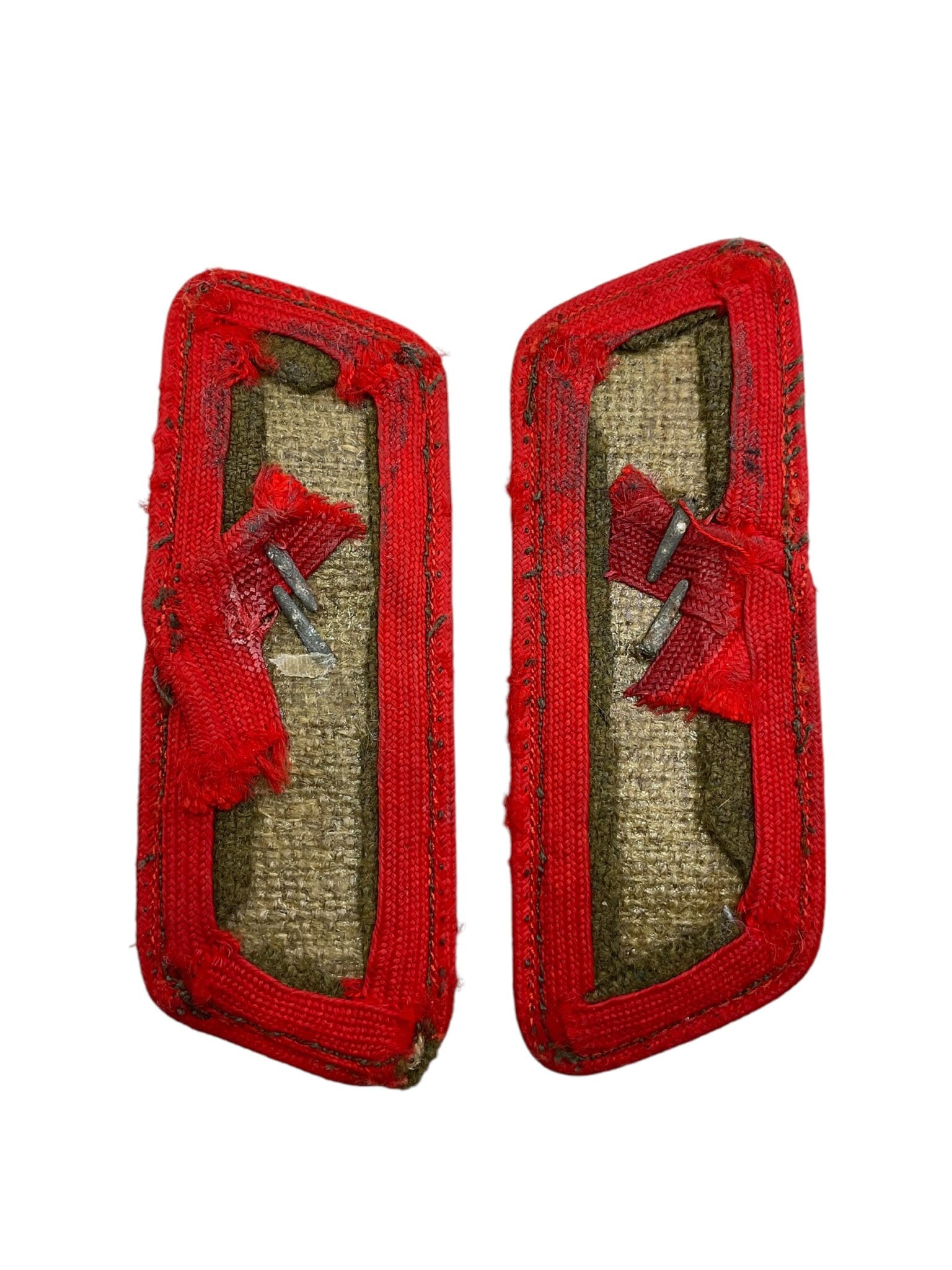 WW2 German Army Heer Assault Gun Stug Wrap Collar Tabs - Panzer Skulls ...