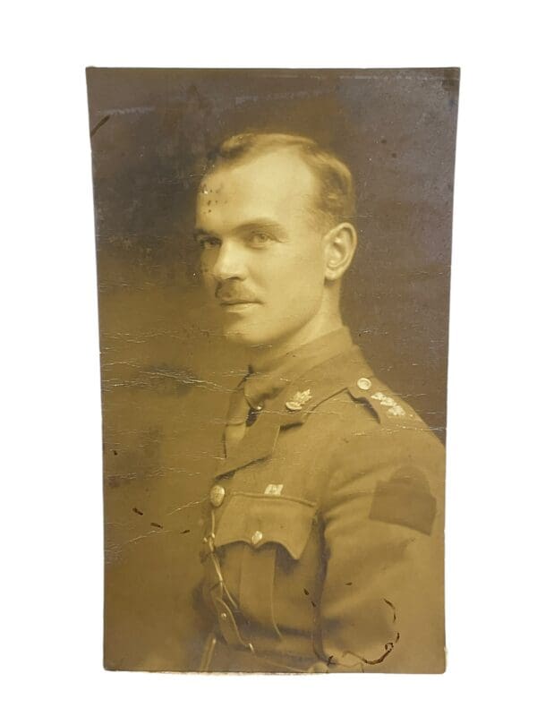 WW1 Canadian CEF 2nd Eastern Ontario Battalion Officers Photograph ...