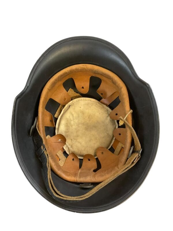 WW2 German Fire Police Feuerschutzpolizei Helmet Captured By US 8th ...