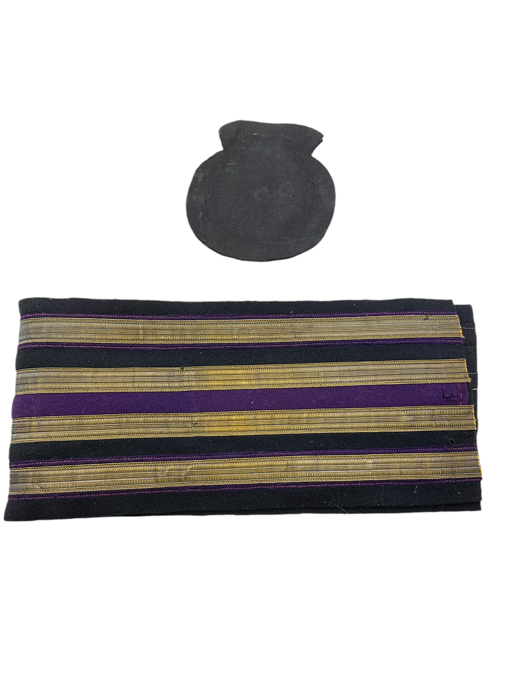 WW2 Canadian Merchant Navy Officers Cap Badge and Cuff Rank - Military ...