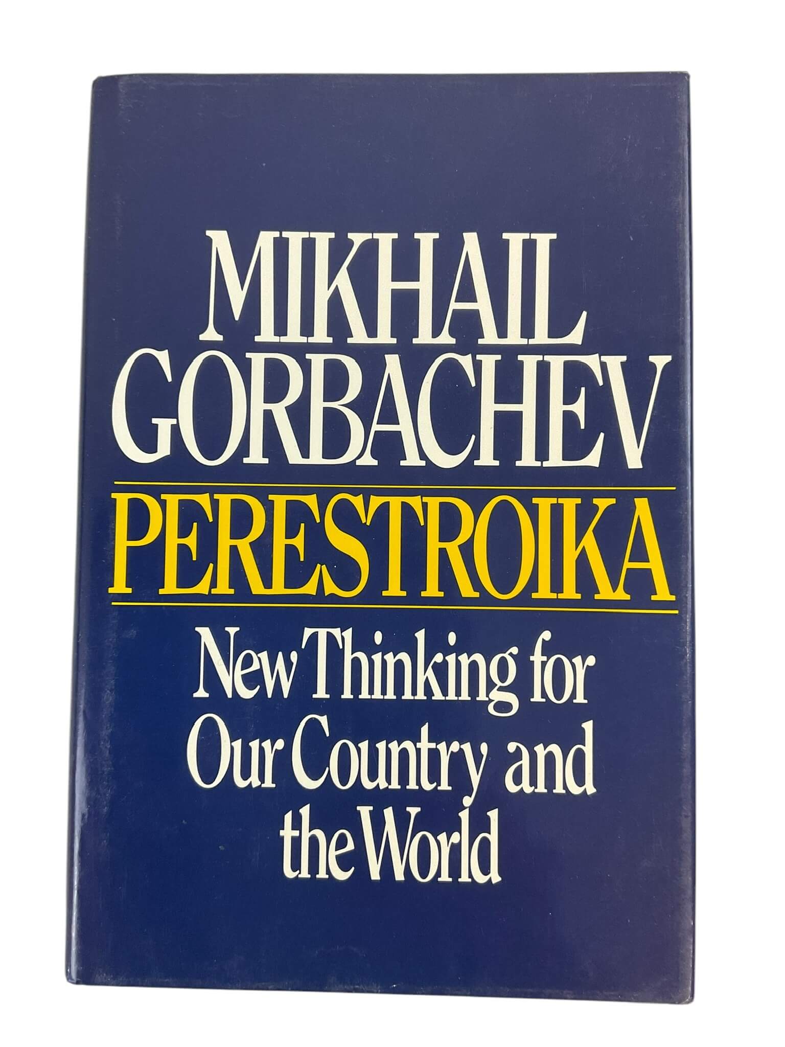 Cold War - Mikhail Gorbachev Perestroika Reference Book - Military Antiques Toronto