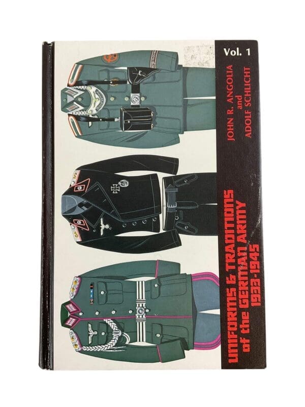 WW2 German Uniforms Traditions German Army Volume 1 Hard Cover ...