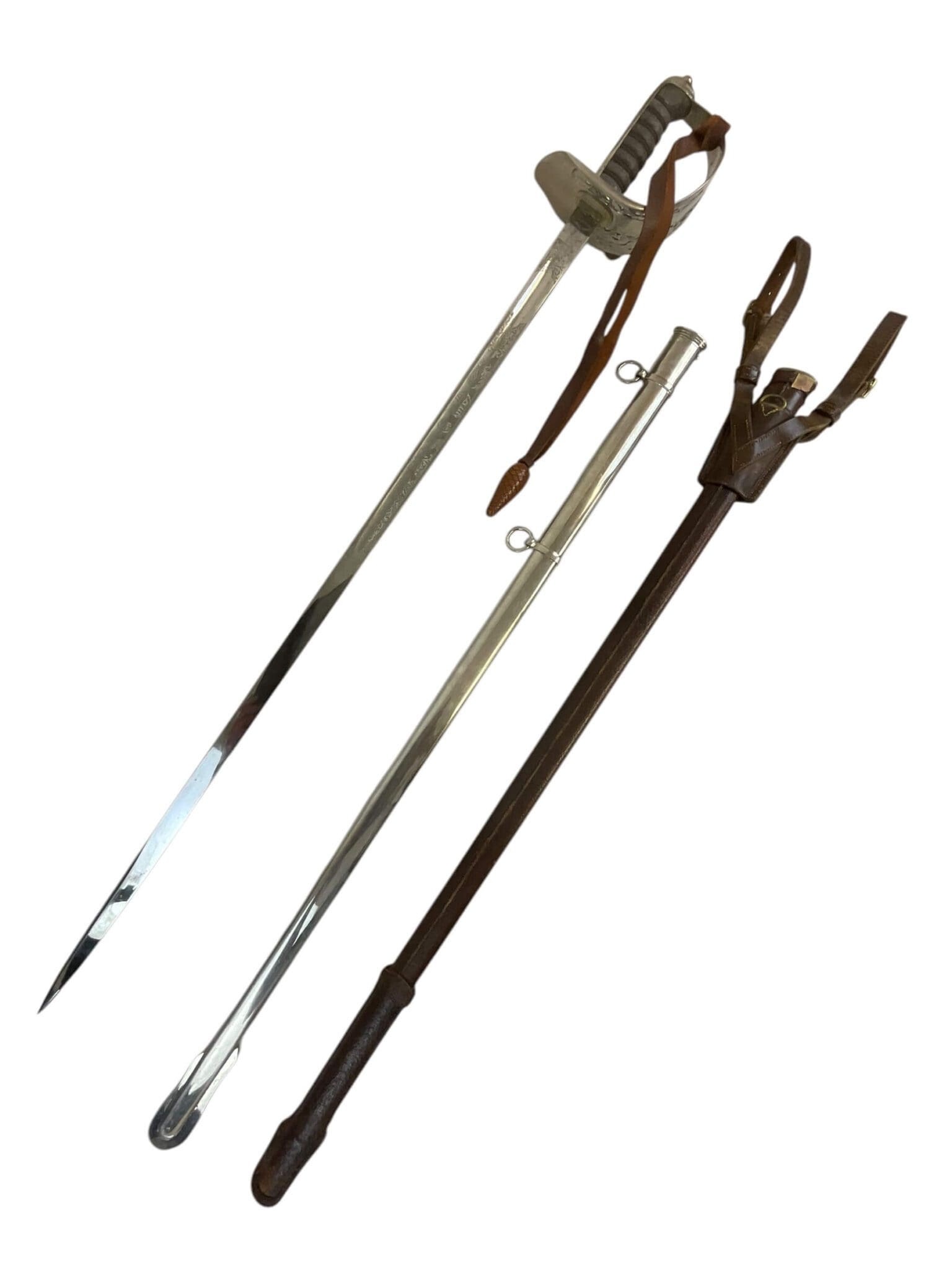 WW1 Canadian CEF 1897 Pattern Infantry Officers Sword with Field ...