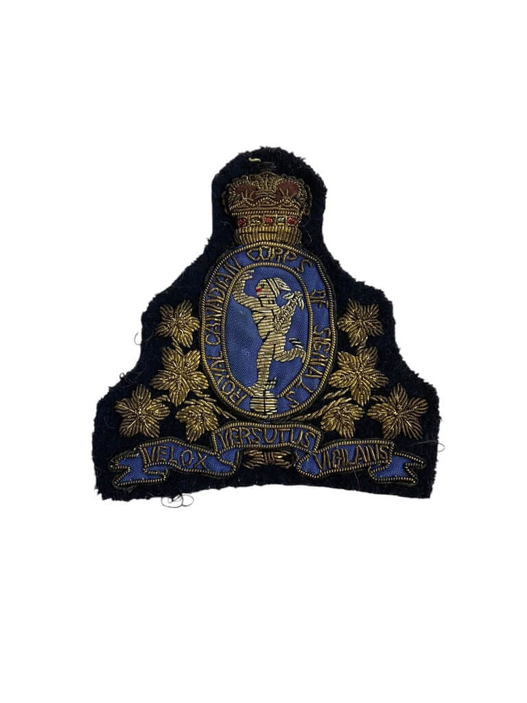Royal Canadian Corps of Signals Blazer Crest - Military Antiques Toronto