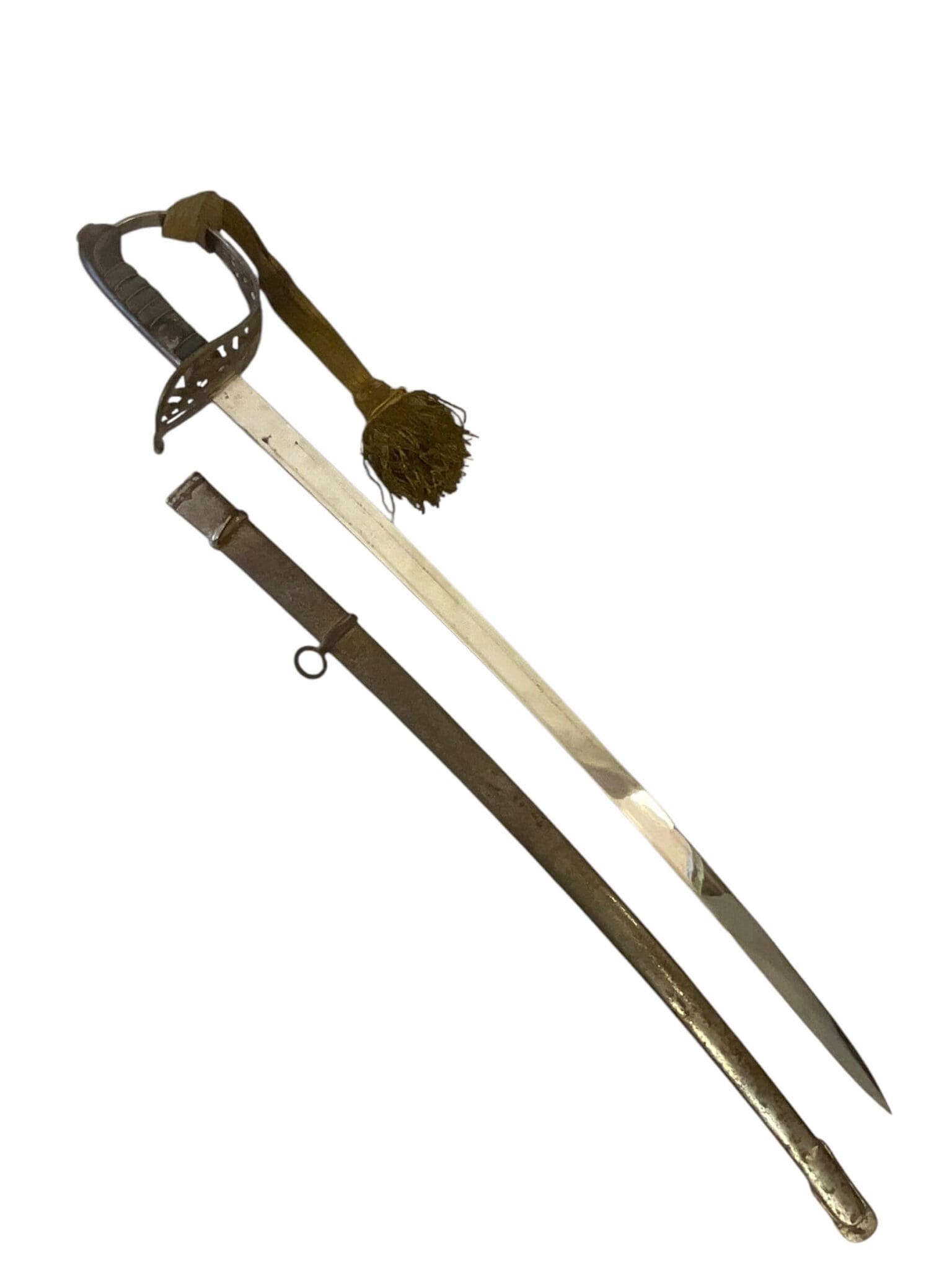 WW1 Austro-Hungarian Model 1869 Cavalry Officers Sword With Knot ...