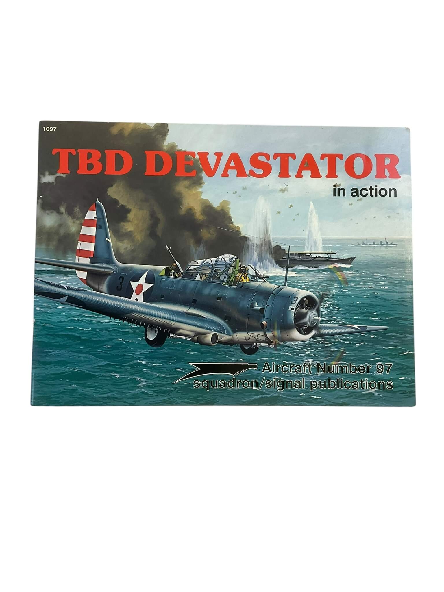 WW2 US USN TBD Devastator in Action Squadron Signal Aircraft No 97 Used Softcover Reference Book ...
