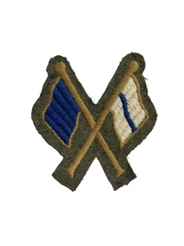 WW2 Canadian Army Signals Insignia Trade Patch - Military Antiques Toronto