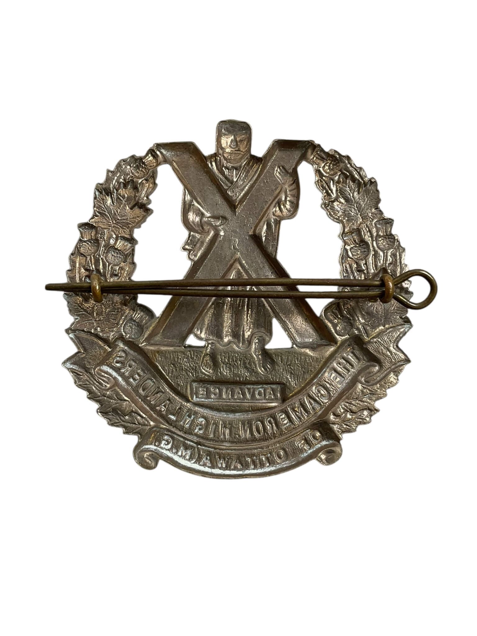 WW2 British London Scottish Regiment Cap Badge - Military Antiques Toronto