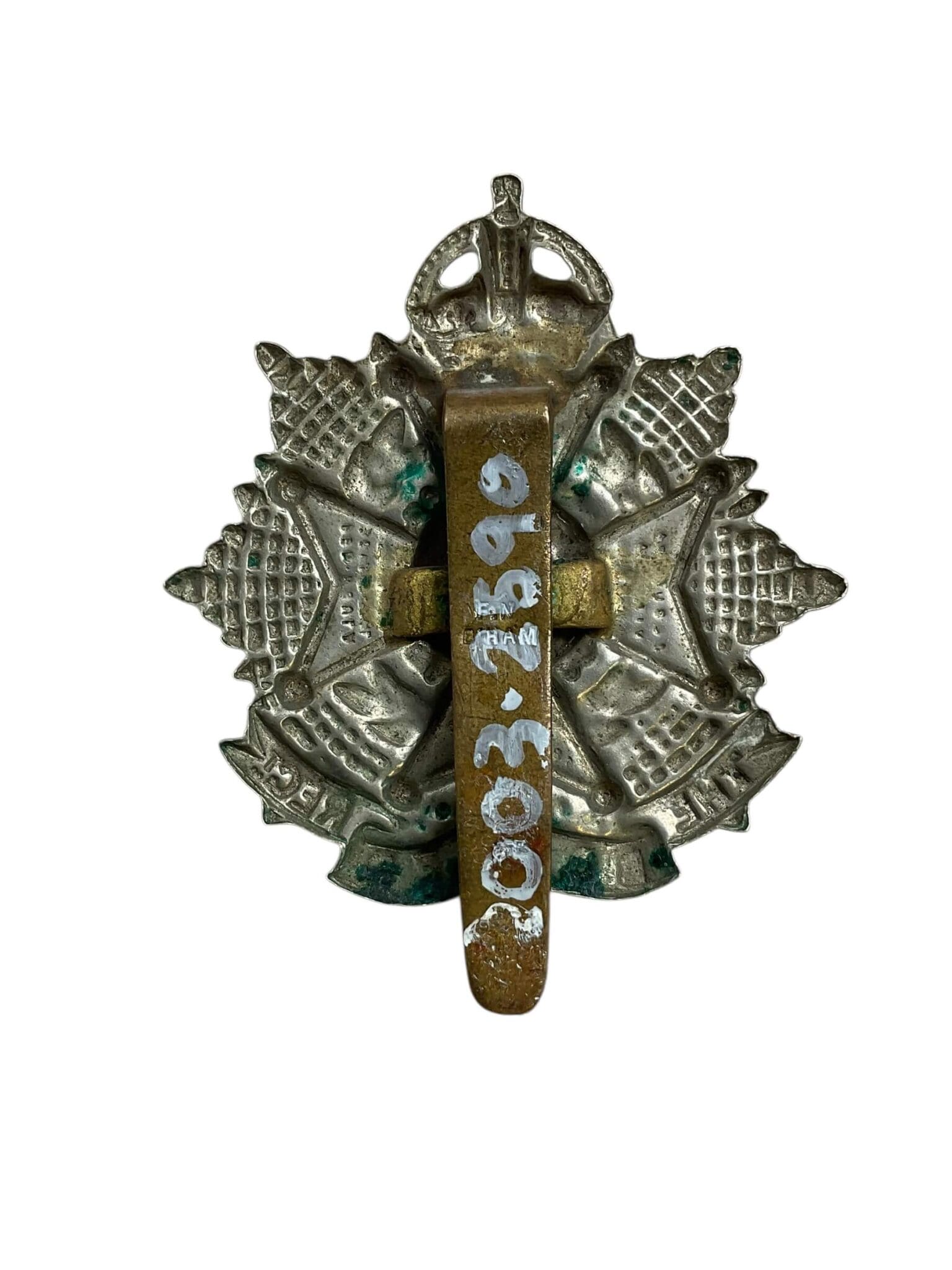 WW2 British The Border Regiment Cap Badge - Military Antiques Toronto