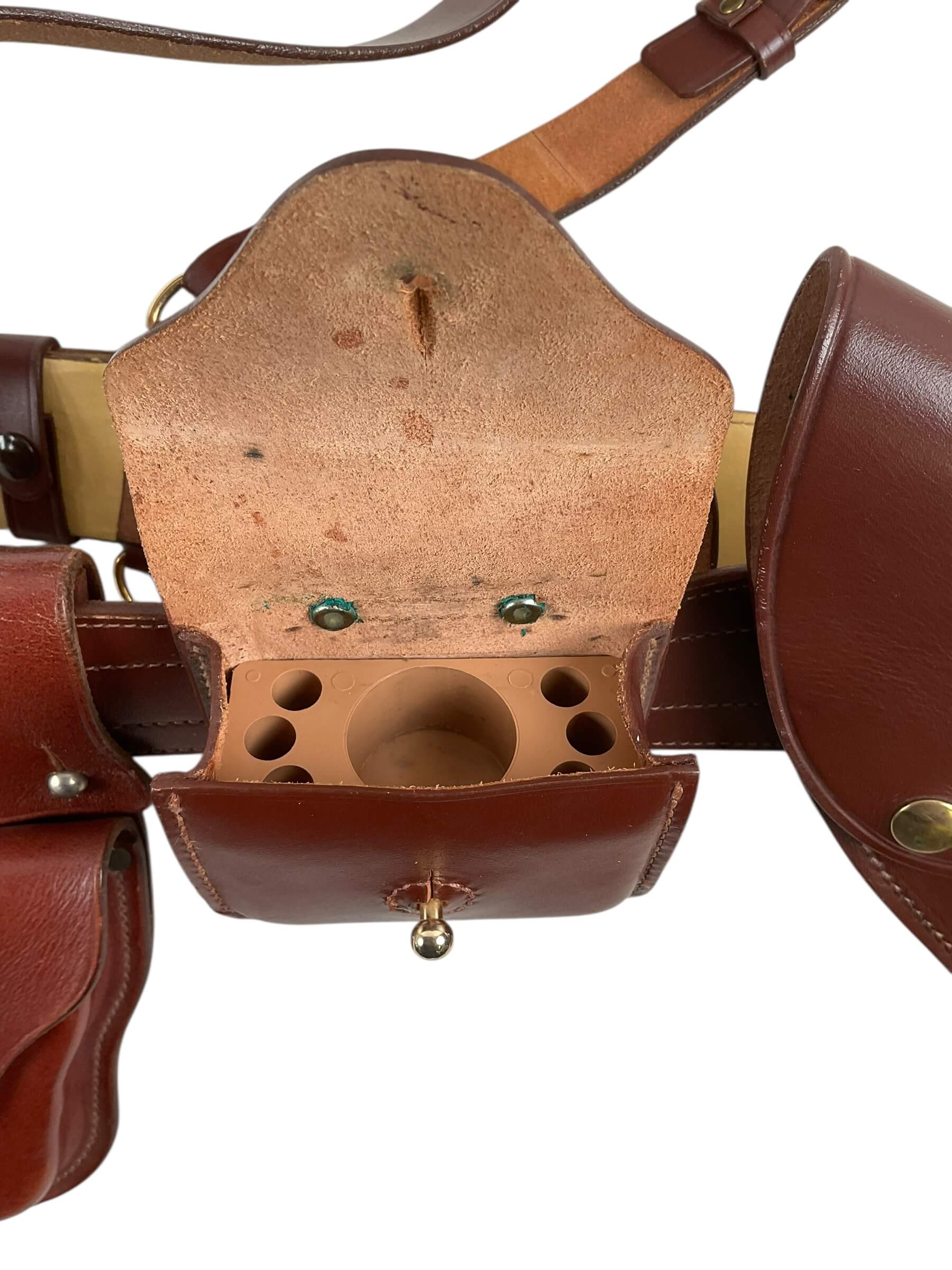 Royal Canadian Mounted Police RCMP Sam Browne With Holster, Ammo Pouch ...