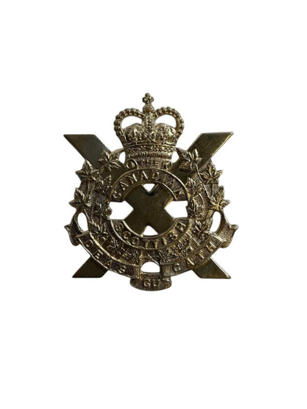 Canadian Scottish Regiment Cap Badge - Military Antiques Toronto