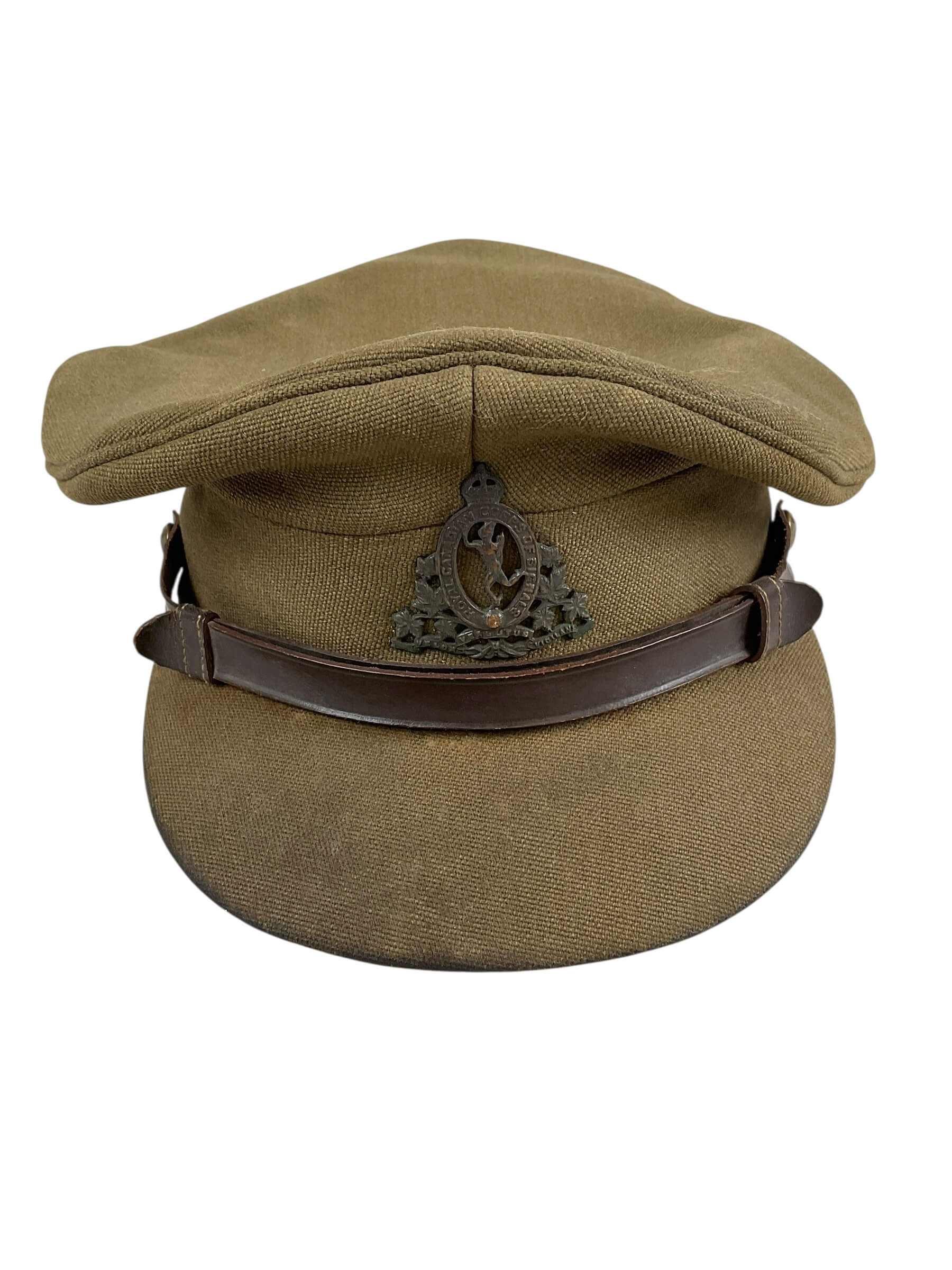 WW2 Royal Canadian Corps of Signals RCCS Peak Cap Hat Size 7 - Military ...