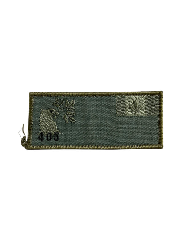 Canadian Forces RCAF 405 Squadron OD Green Nametag Vintage - Military ...