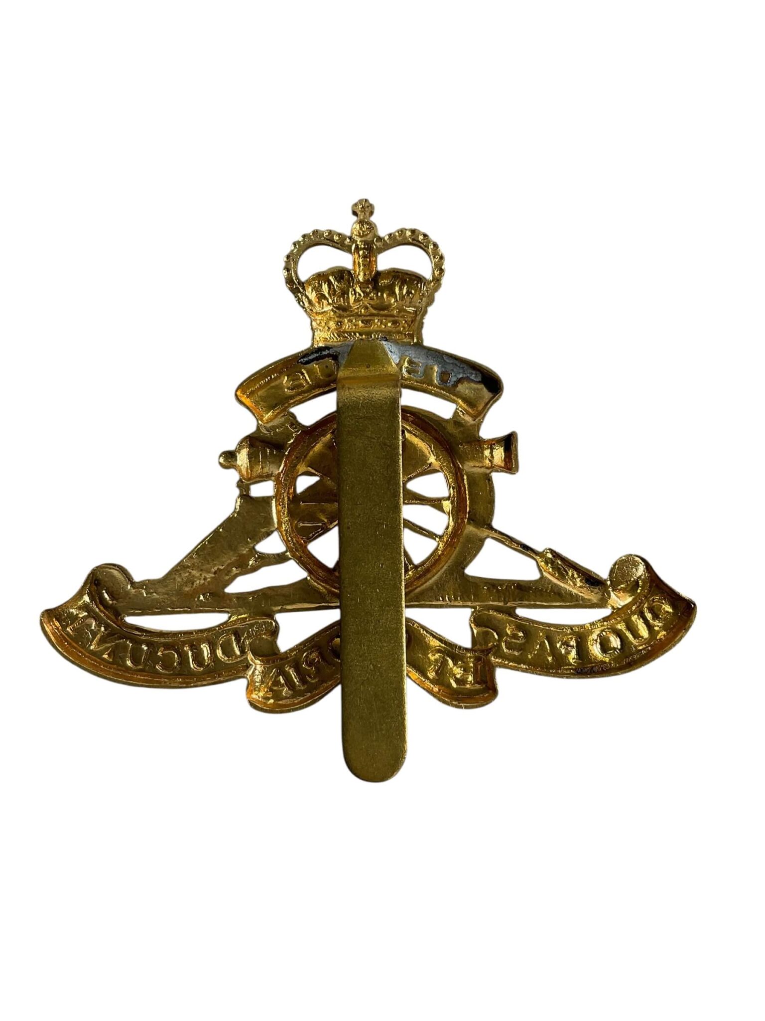 Royal Canadian Artillery RCA Peak Cap Badge - Military Antiques Toronto