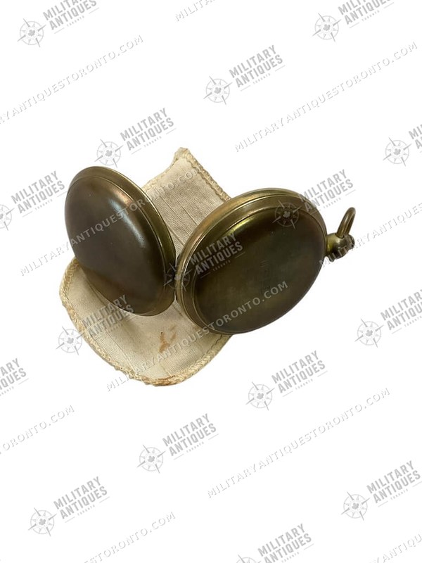 WW1 US USCE USANITE Brass Folding Compass With Original Pouch ...