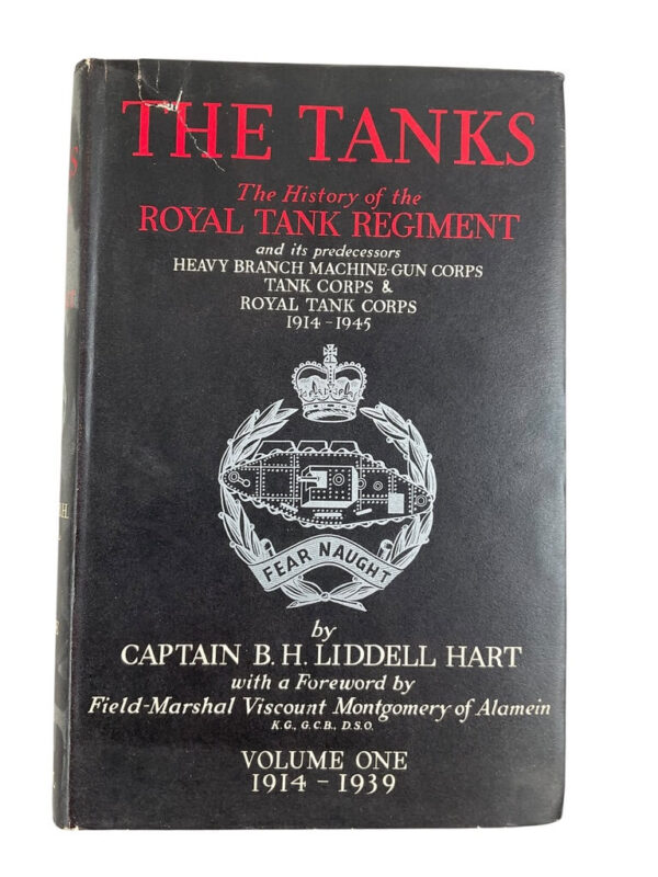 WW1 British The Tanks The History of the Royal Tank Regiment Vol 1 1914 ...