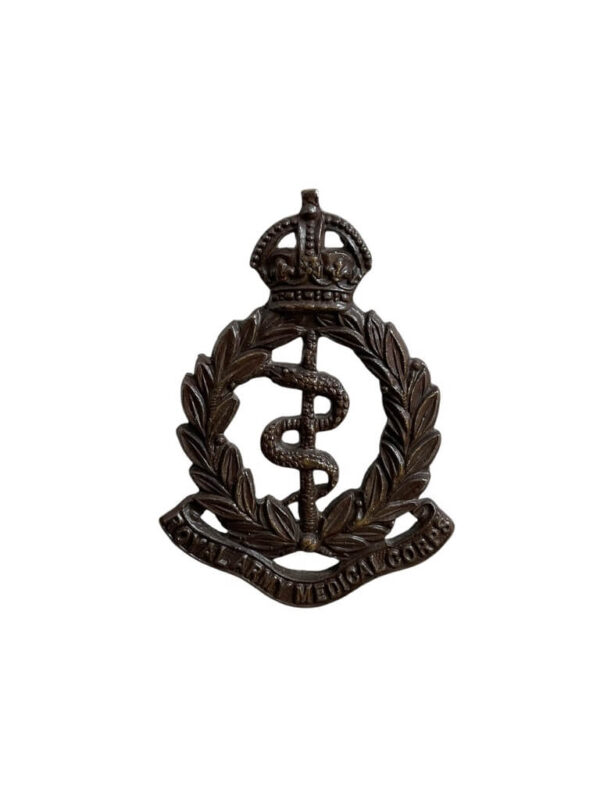 WW2 British Royal Army Medical Corps Officers OSD Cap Badge - Military ...