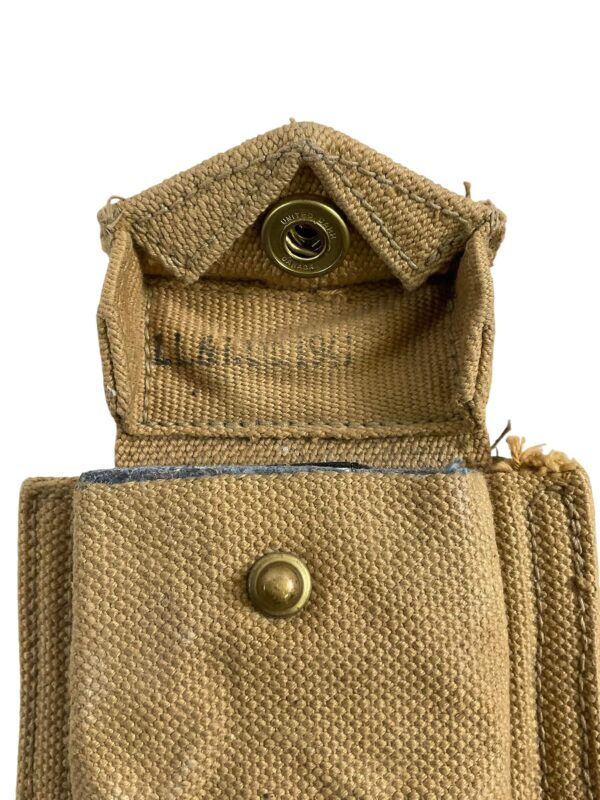 WW2 British Canadian Compass With Pouch - Military Antiques Toronto
