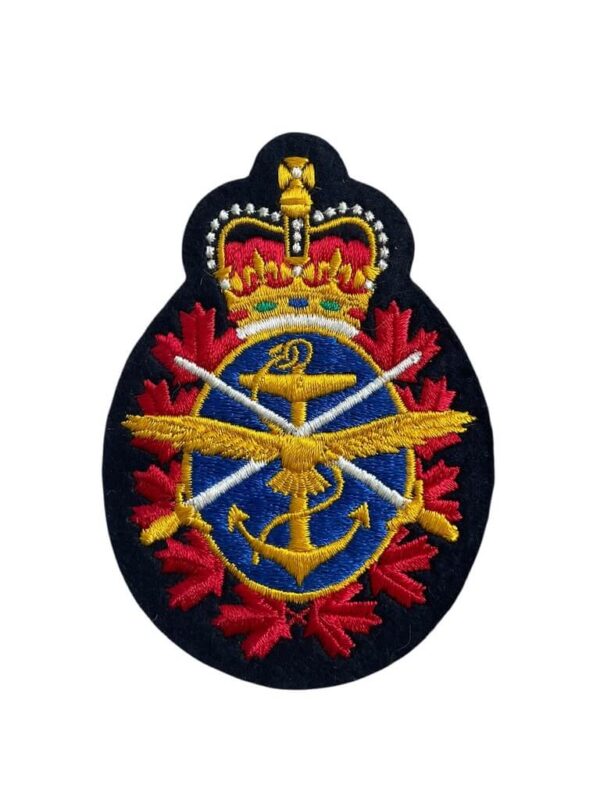 Canadian Forces Tri-Service Blazer Crest - Military Antiques Toronto