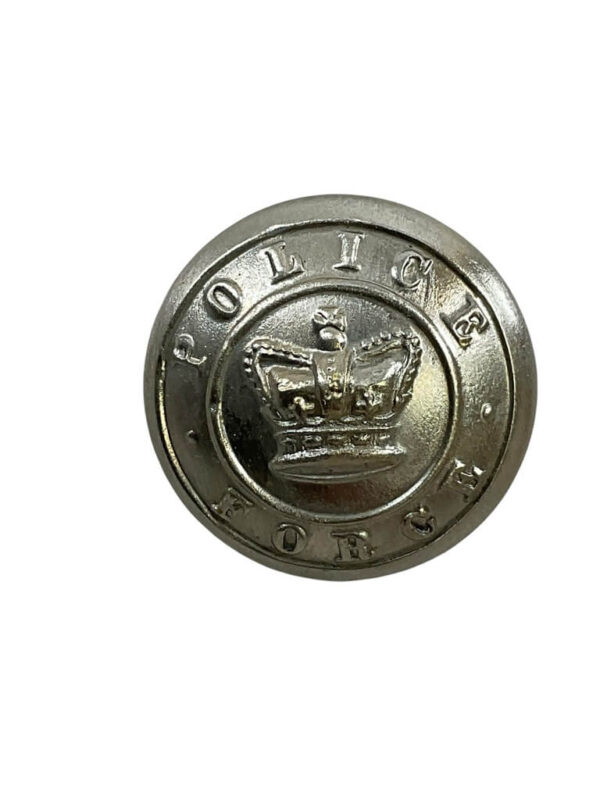 British Victorian White Medal Police Force Large Button - Military ...
