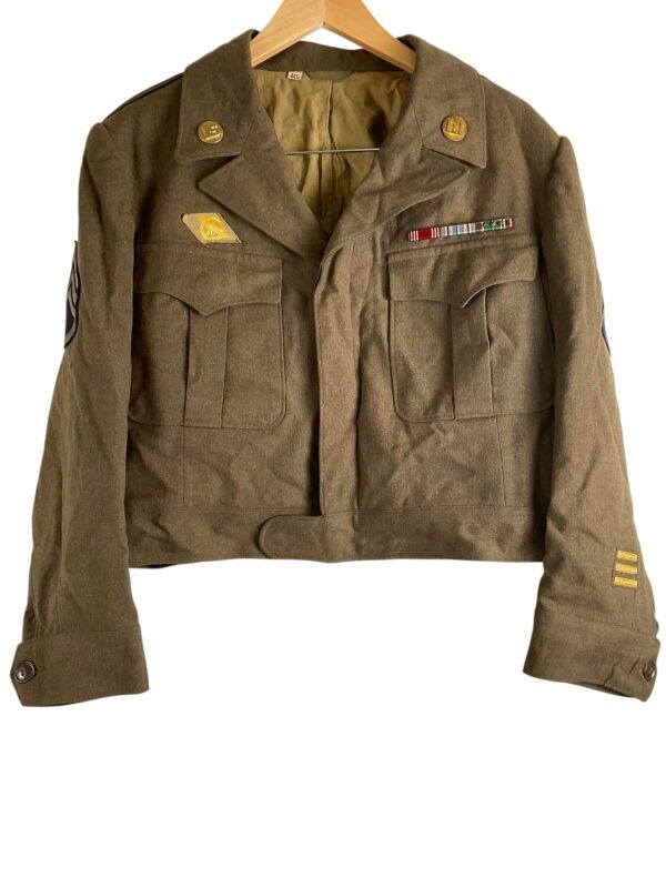 WW2 US Army Engineers Ike Jacket Size 44 Short - Military Antiques Toronto