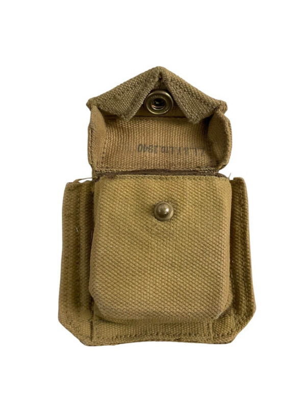 WW2 Canadian Army Compass Pouch Dated 1940 C Broad Arrowed - Military ...