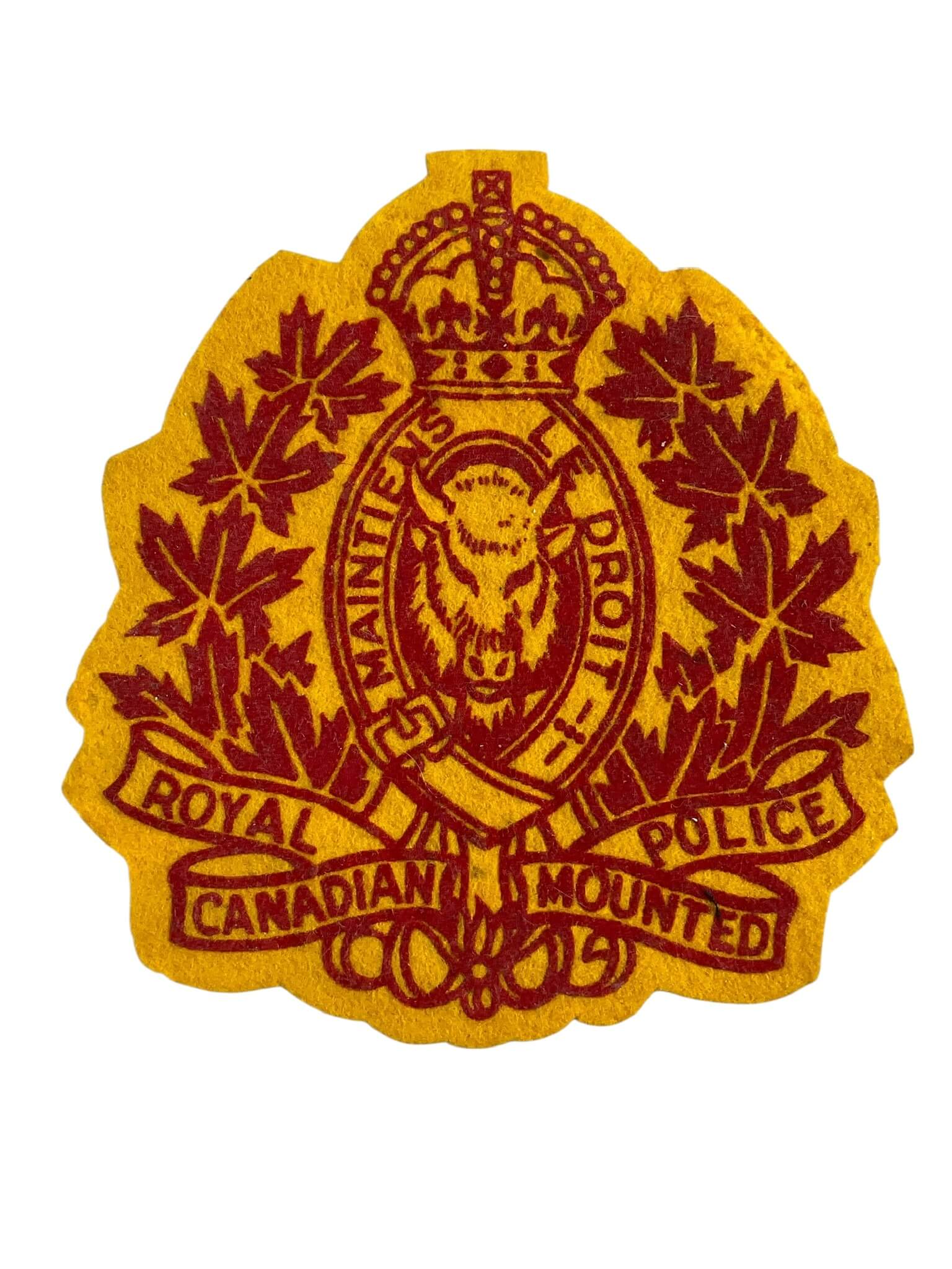 Royal Canadian Mounted Police RCMP Blazer Patch - Military Antiques Toronto