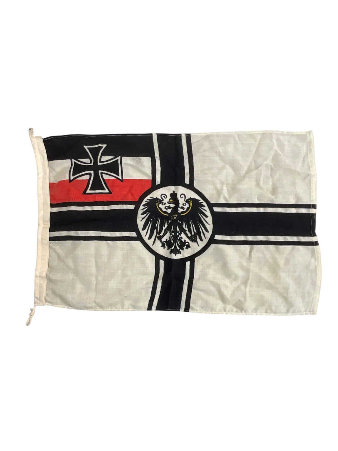 WW1 Imperial German Printed Flag 14" X 23" - Military Antiques Toronto