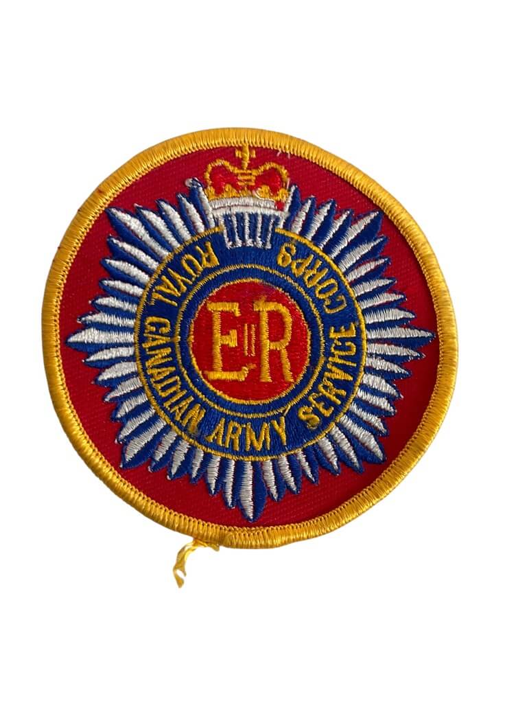 Royal Canadian Army Service Corps Patch - Military Antiques Toronto