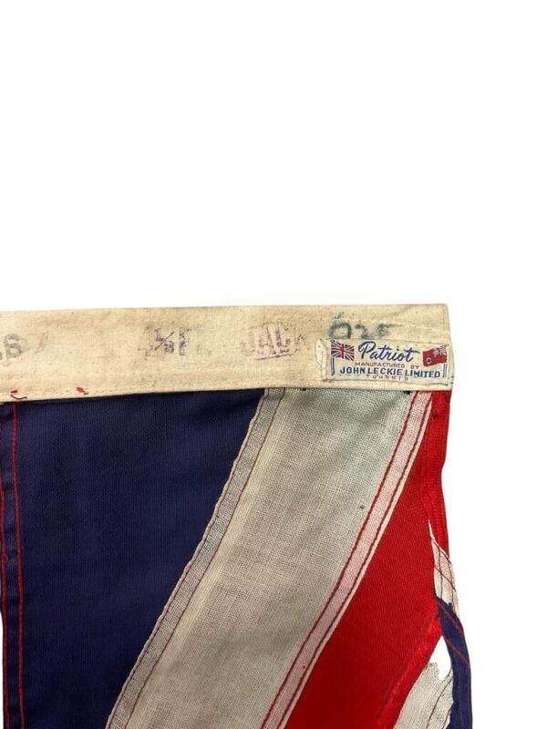 WW1 Canadian Made Union Jack Flag 25" X 52" - Military Antiques Toronto