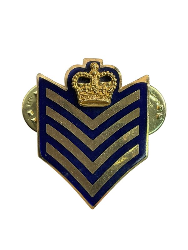 Royal Canadian Mounted Police RCMP Sergeant Major Collar Insignia Rank ...