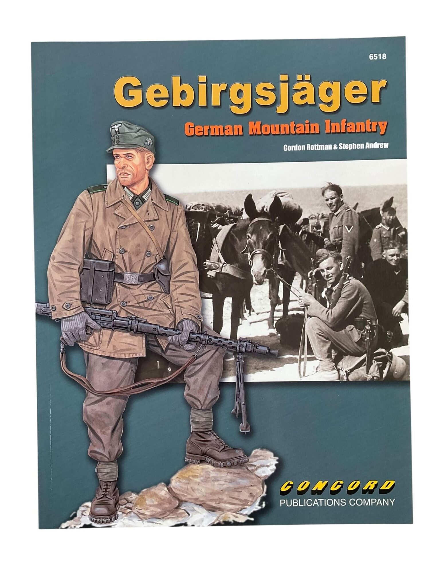 WW2 German Gebirgsjager Mountain Infantry Concord Issue 6518 Used ...