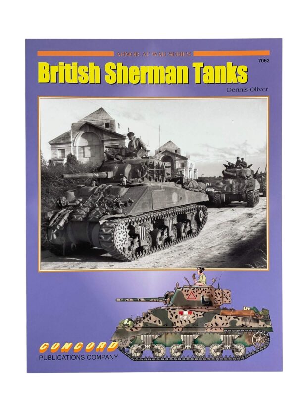 WW2 British Sherman Tanks Concord Issue 7062 Used Softcover Reference ...