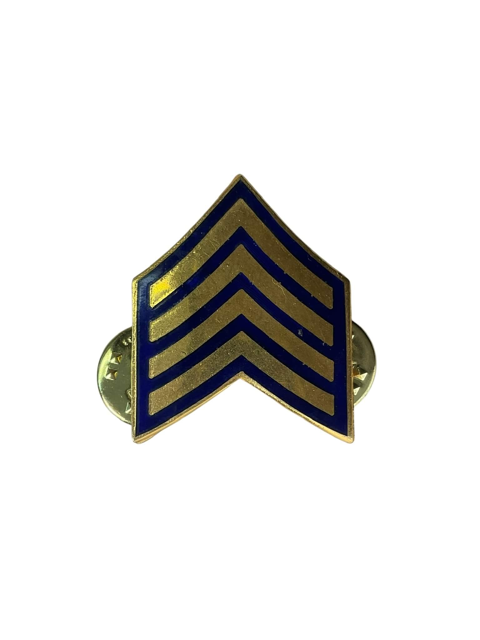 Royal Canadian Mounted Police Staff Sergeant Collar Insignia Rank ...