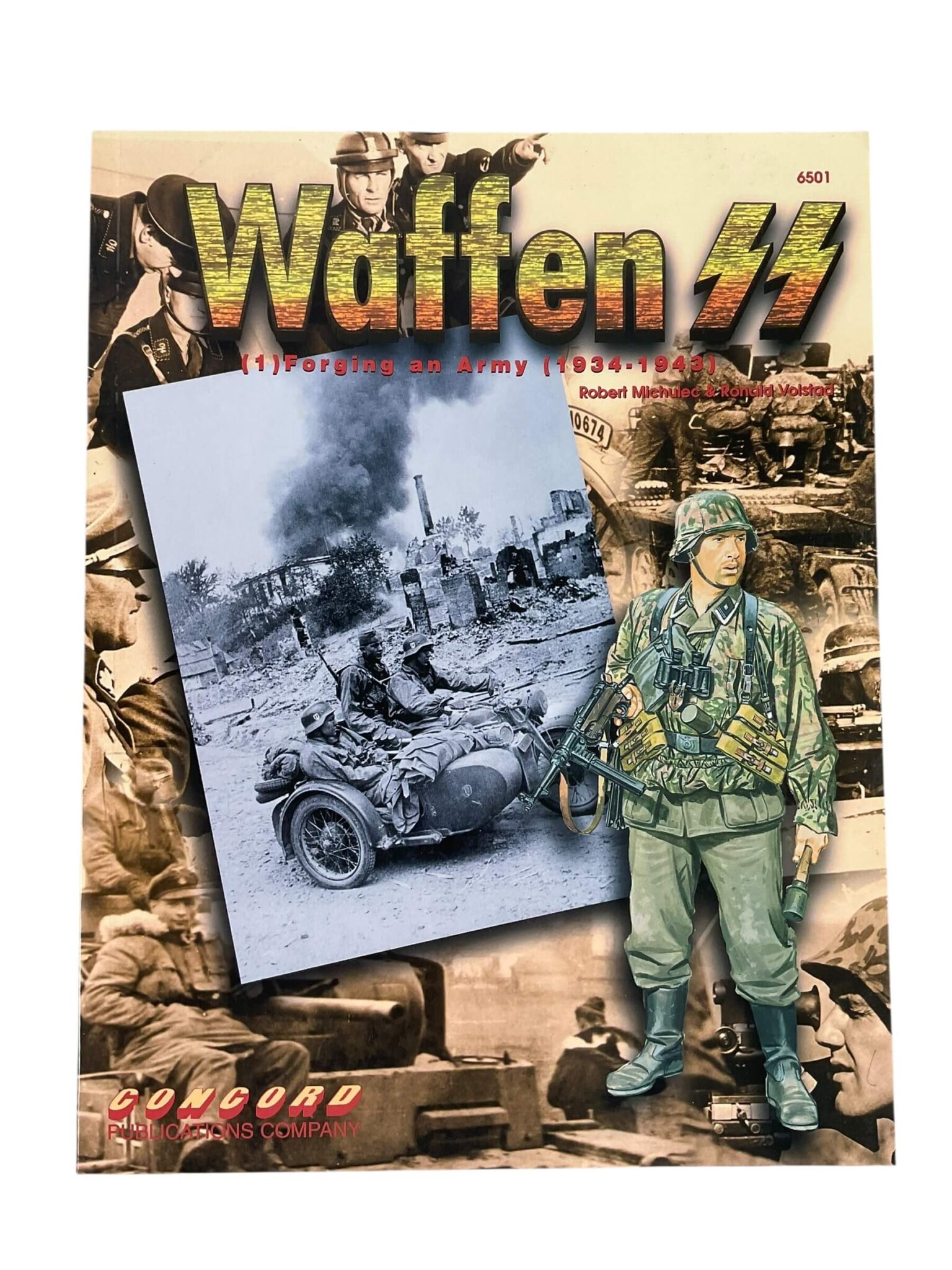 WW2 German Waffen-SS (1) Concord Issue 6501 Used Softcover Reference ...