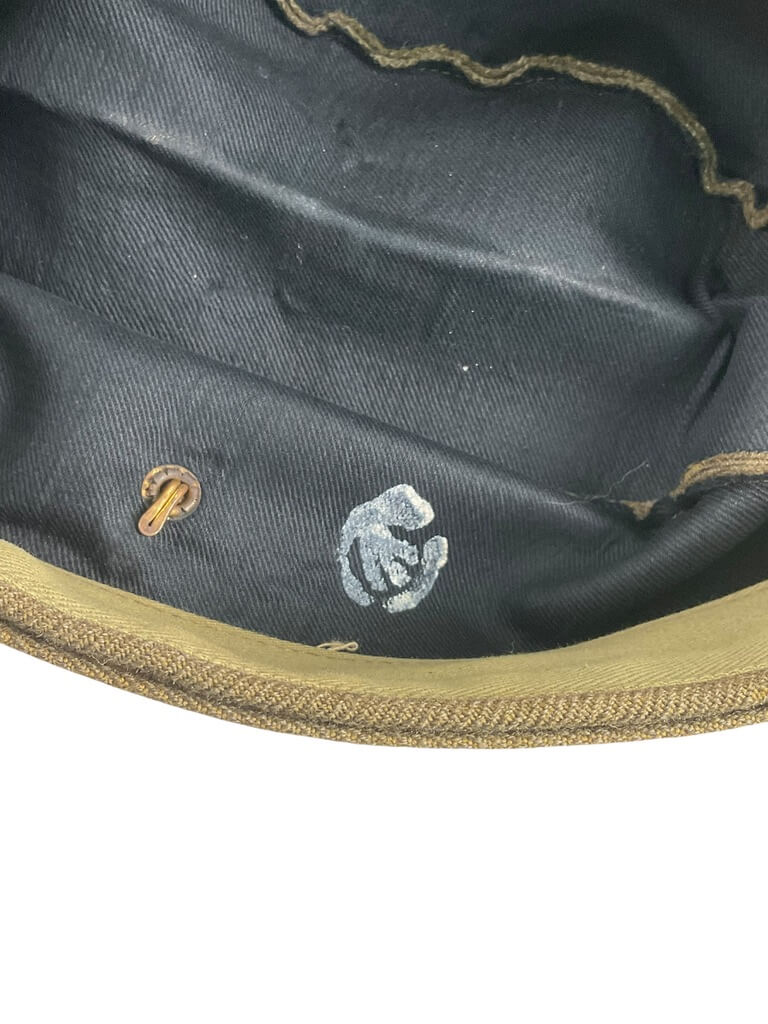 WW2 Canadian Army Wedge Cap Size 7 1/2 Dated 1940 C Broad Arrowed ...