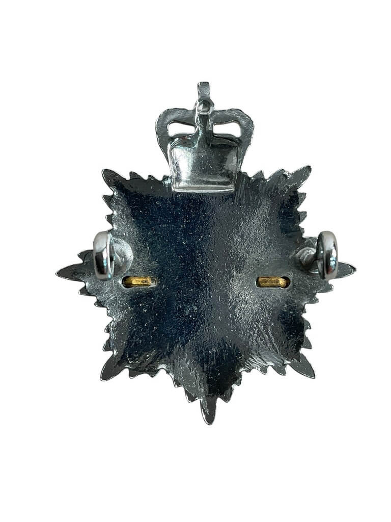 Royal Canadian Army Service Corps Officers Cap Badge - Military ...