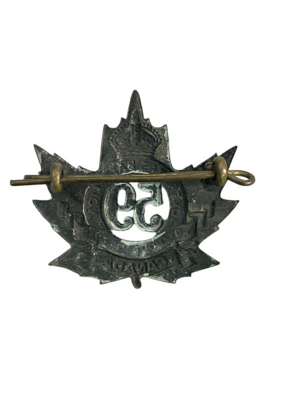 WW1 Canadian CEF 59th Battalion Cap Badge - Military Antiques Toronto