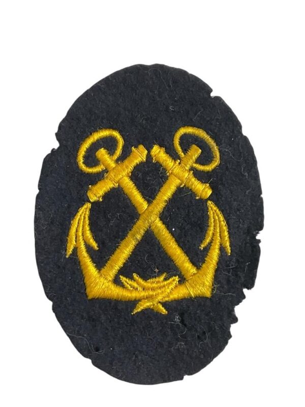 WW2 German Navy Kriegsmarine Helmsman Sleeve Patch - Military Antiques ...