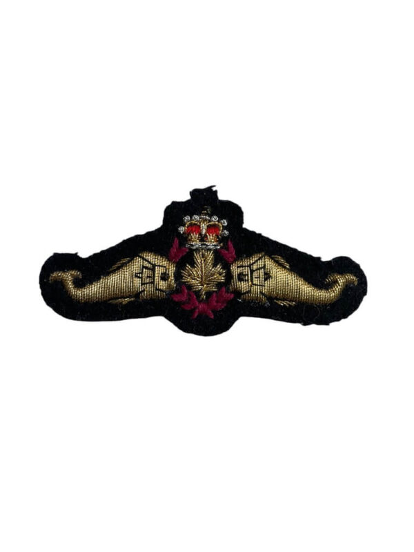 Canadian RCN Navy Submarine Mylar Mess Dress Miniature Sub Badge ...