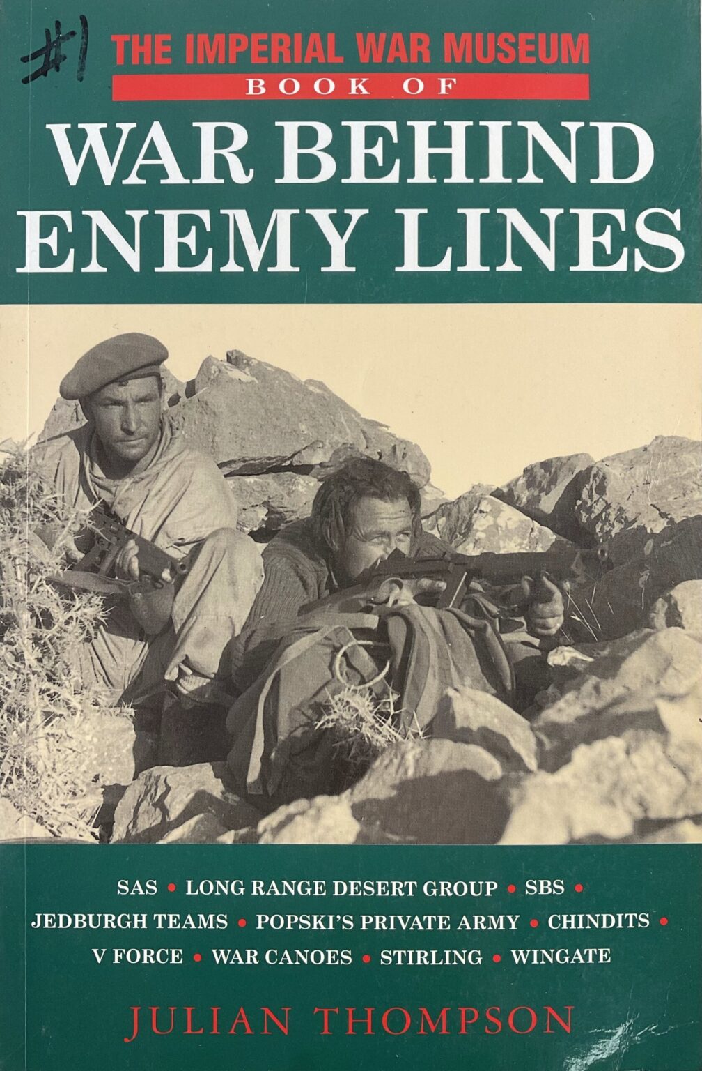 WW2 British SOE War Behind Enemy Lines Used Softcover Reference Book ...