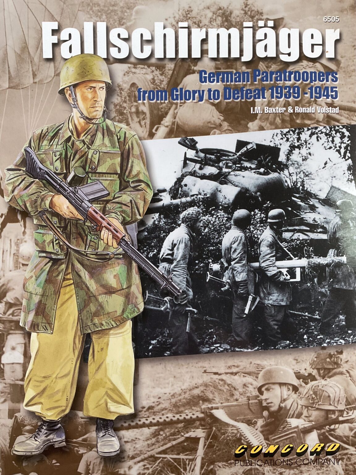 WW2 German Paratroopers Fallschirmjager Concord Issue 6505 Used ...