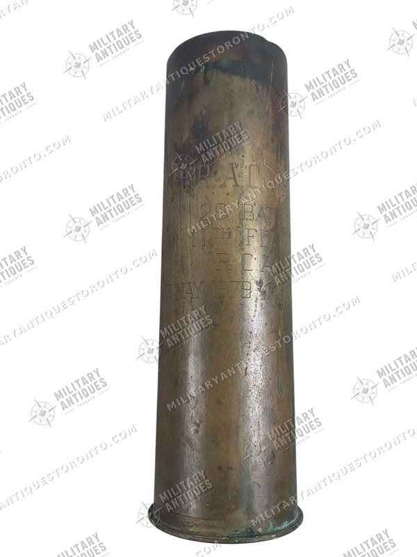 Canadian Forces Artillery 105mm Shell Casing Engraved 29 Battery ...