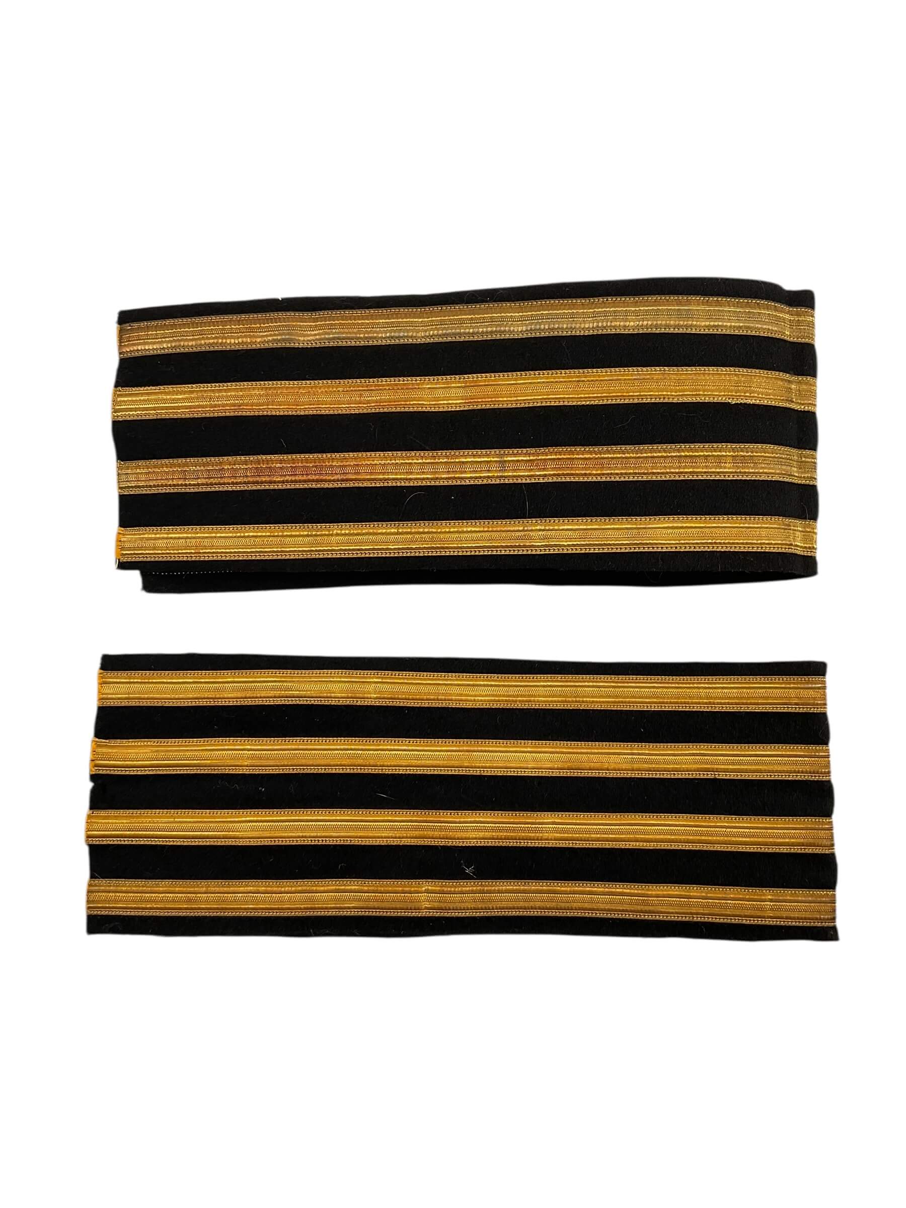 WW2 Canadian Merchant Navy Master Officers Cuff Rank Insignia Pair 3 ...