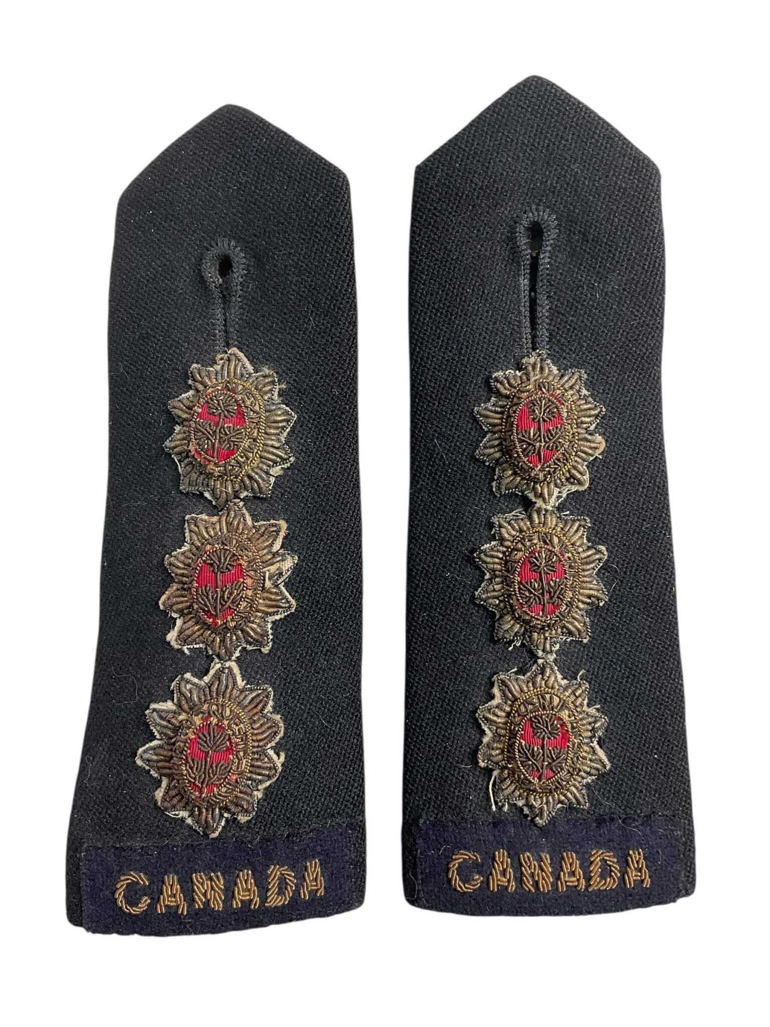 Canadian Guards Captains Patrol Shoulder Boards Insignia Pair ...