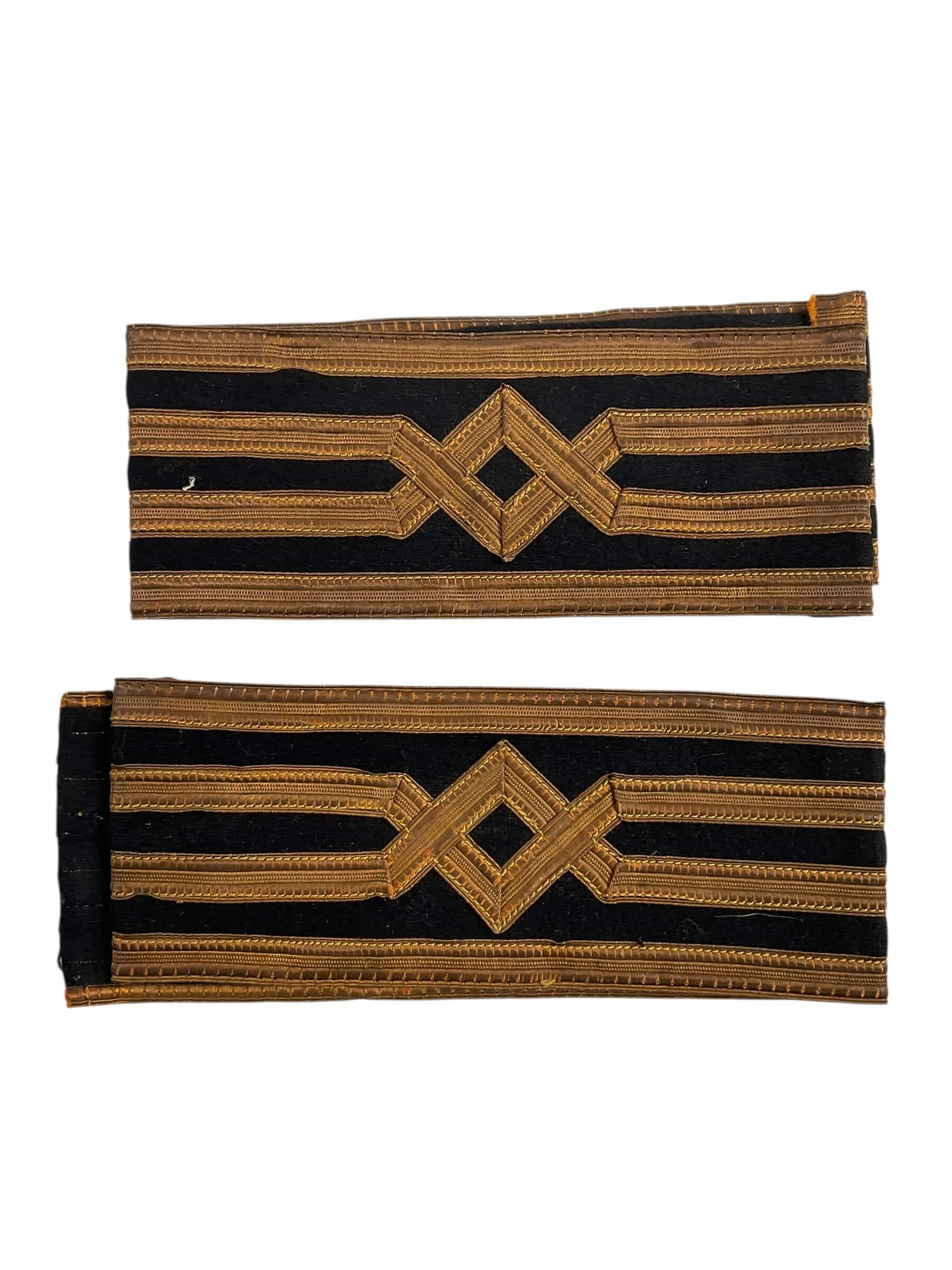 WW2 Canadian Merchant Navy Master Officers Cuff Rank Insignia Pair 2 ...