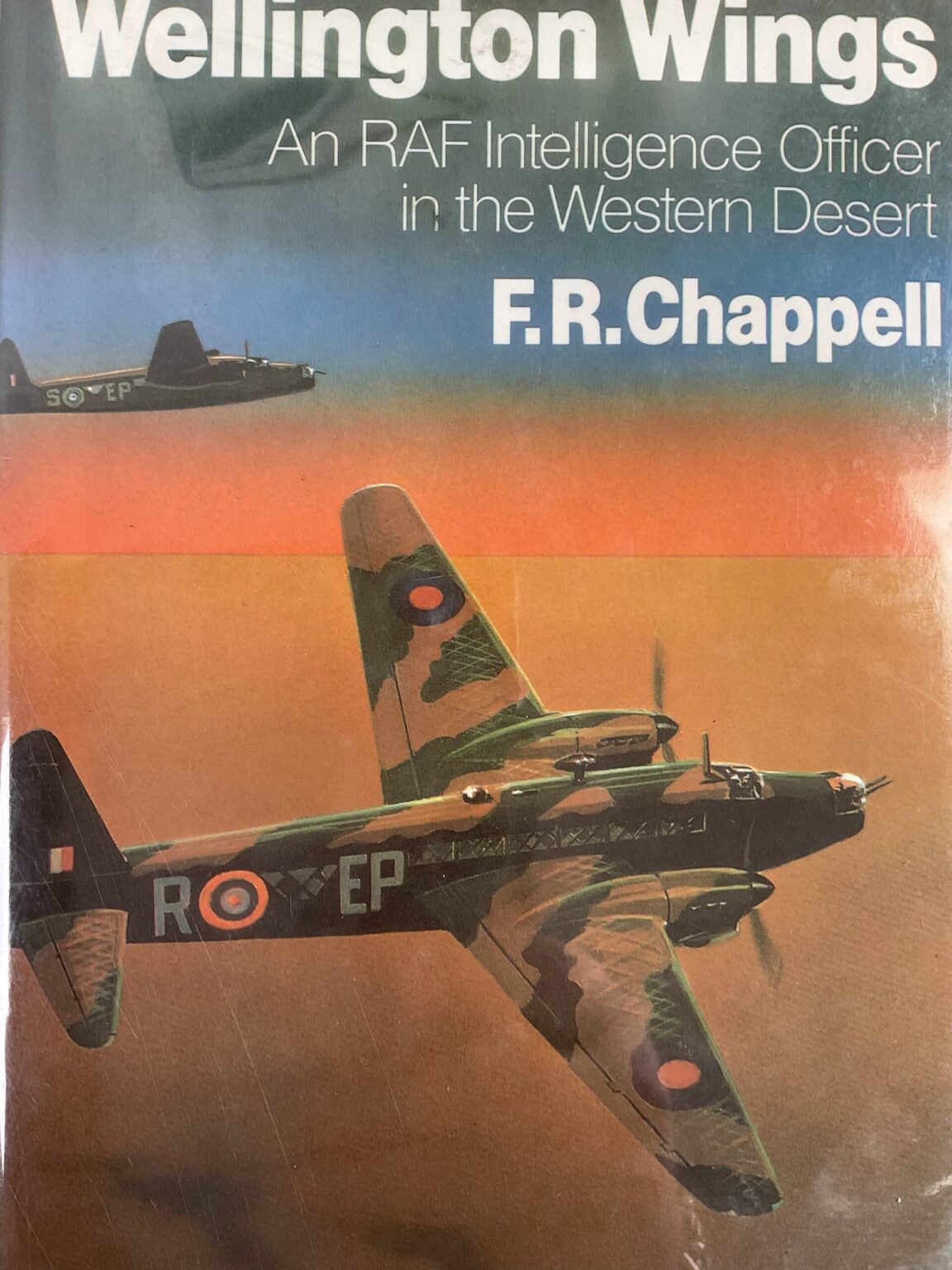 WW2 British RAF Wellington Wings Intelligence Officer in the Western ...