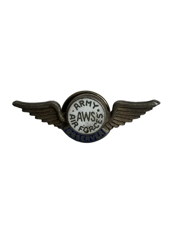 WW2 US Army Air Forces Observer Lapel Badge - Military Antiques Toronto