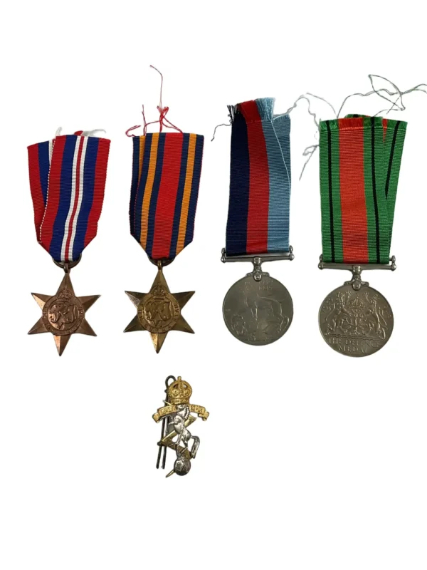 WW2 British Officers Medal Group REME Identified - Military Antiques ...